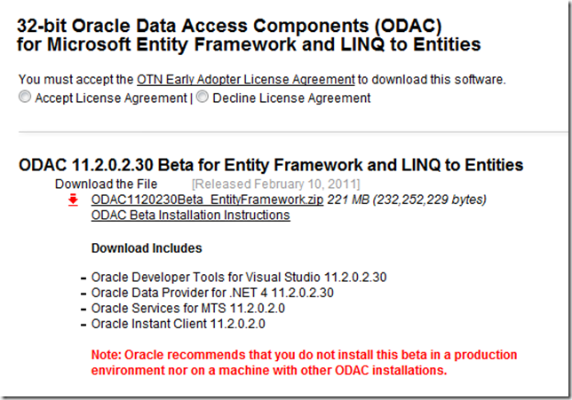 Bytes Matters: Oracle Released ODAC [Oracle Data Access Components]